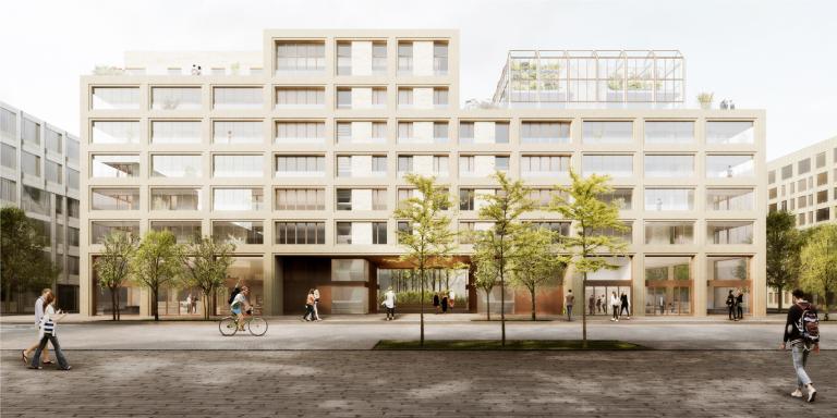 Urban rooftop greenhouse - Milennium Belval