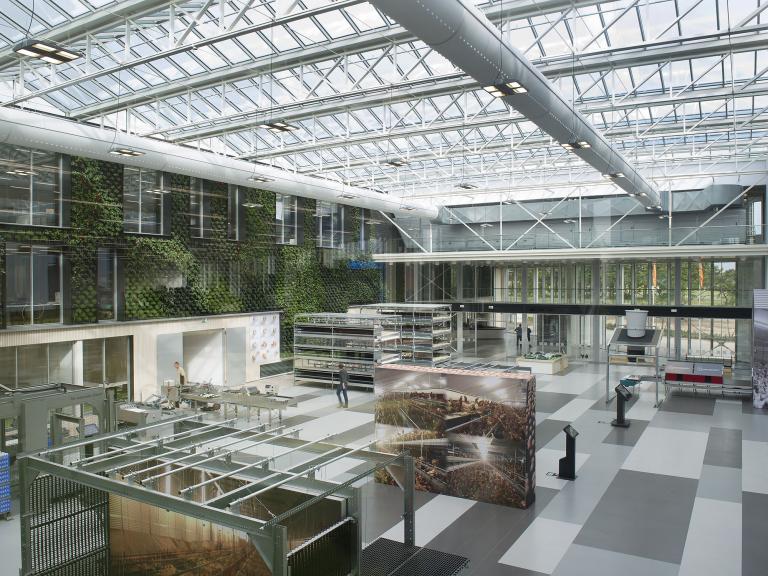 Glass roof for Venco Campus